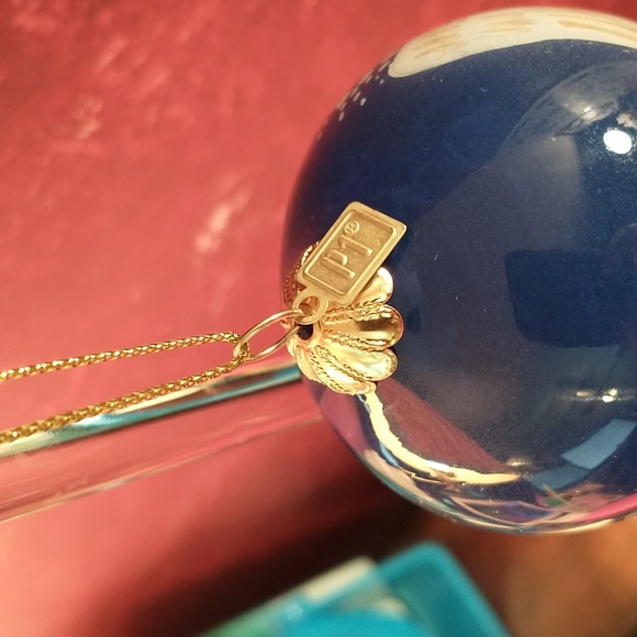 Pier 1 | Holiday | 26 Pier One Li Bien Or Inside Out Hand Painted Glass ...